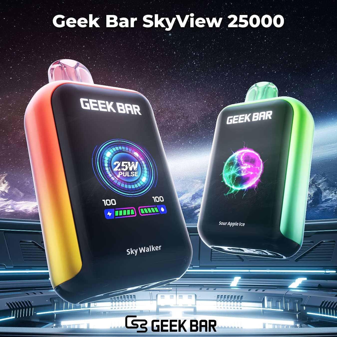 Geek Bar SkyView 25000: Meet The Newest Vape in Industry – GBar Vape